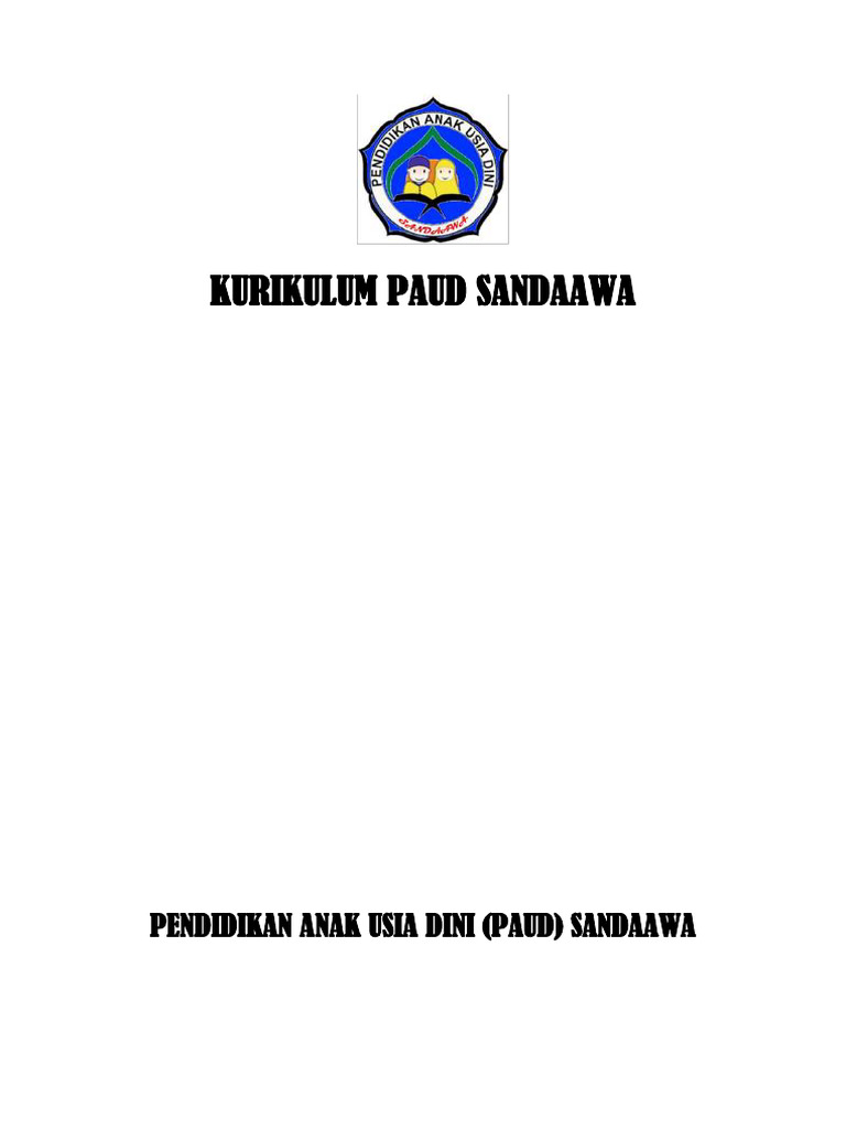 KTSP TK Paud | PDF
