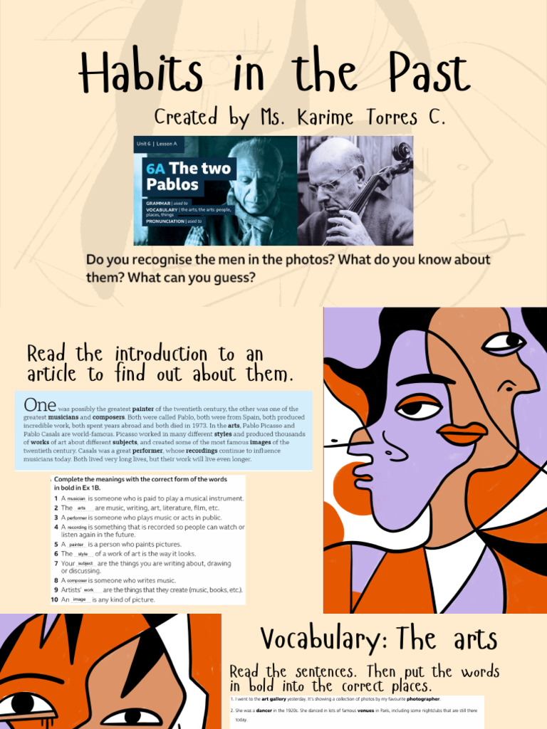 Habits in The Past-U6A | PDF