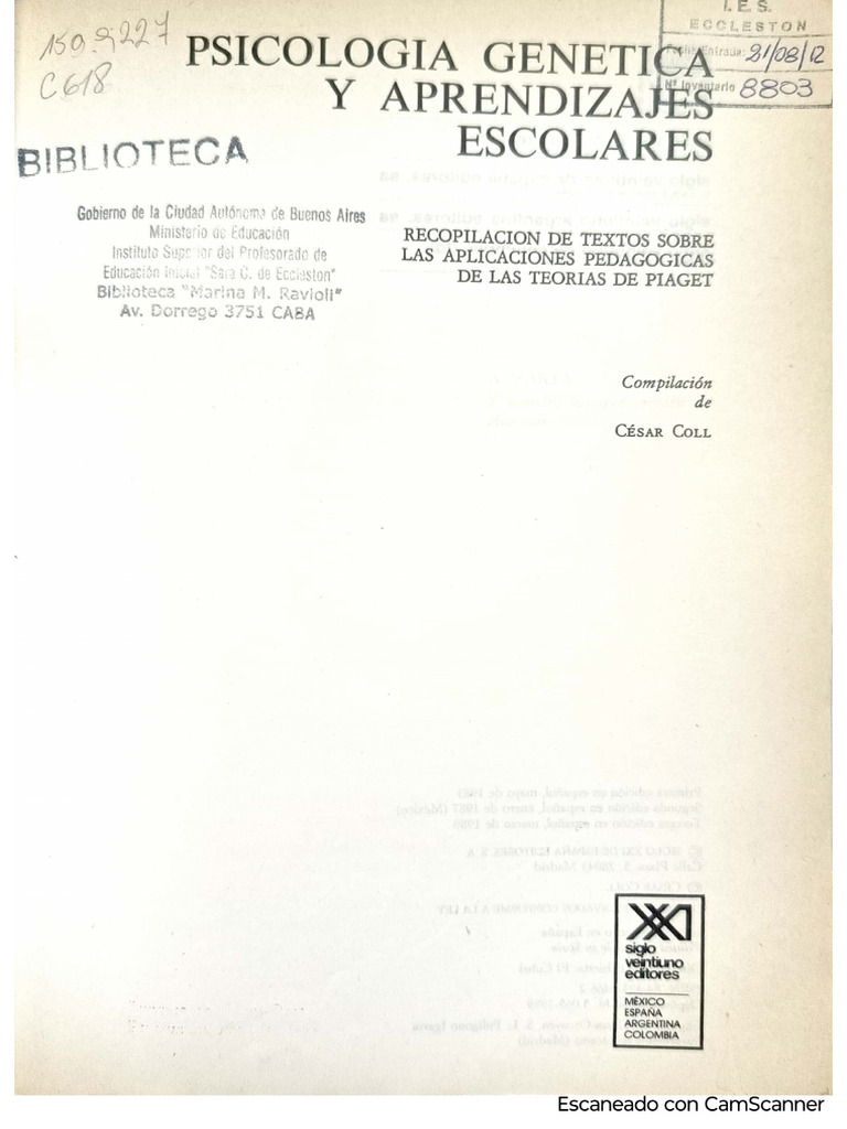 15 Kamii El Conoc Fisico | PDF