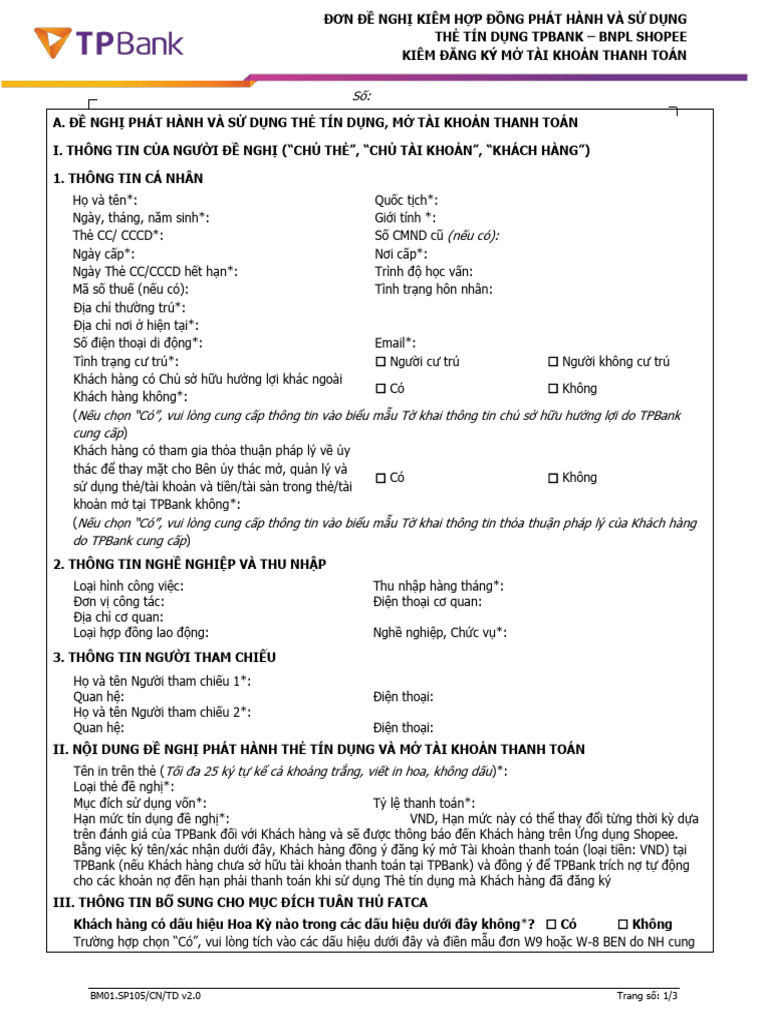 Bm01 BNPL Shopee Acca Sp105 LDP | PDF