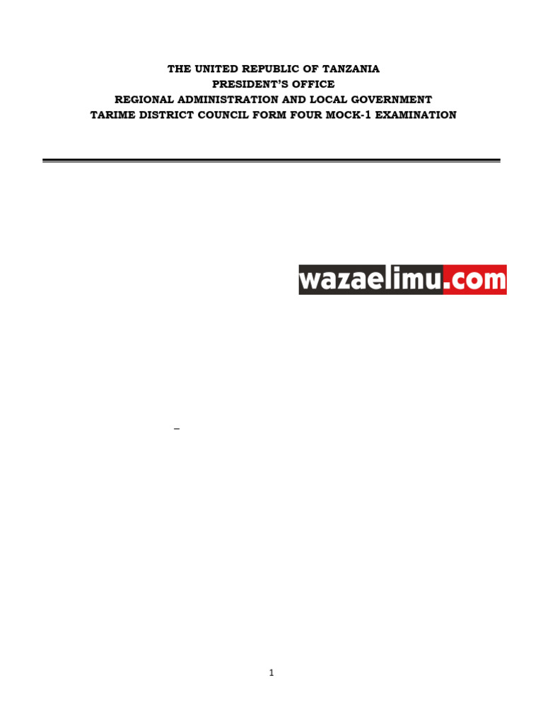 Geography f4 Exam | PDF | Rock (Geology) | Sedimentary Rock