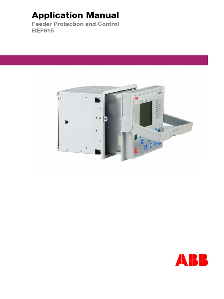REF615 | PDF | Electromagnetic Compatibility | Parameter (Computer Programming)