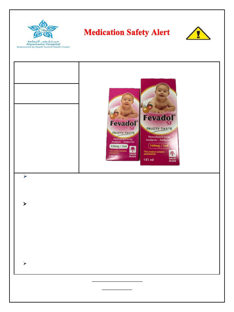 Medication Safety Alert LASA - May 2025 | PDF