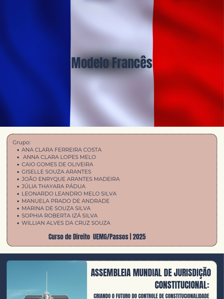 Análise do Modelo Francês de Controle Constitucional | PDF ...