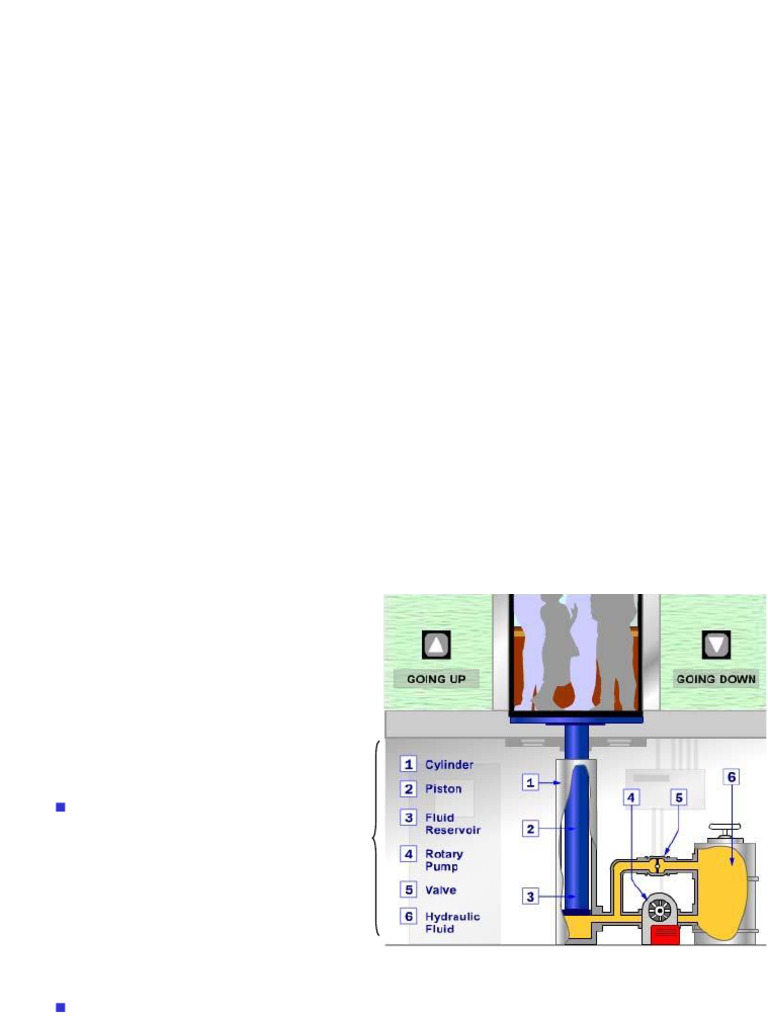 Chapter V - Lecture III - Mechanical Transportation in Buildings | PDF | Elevator | Escalator