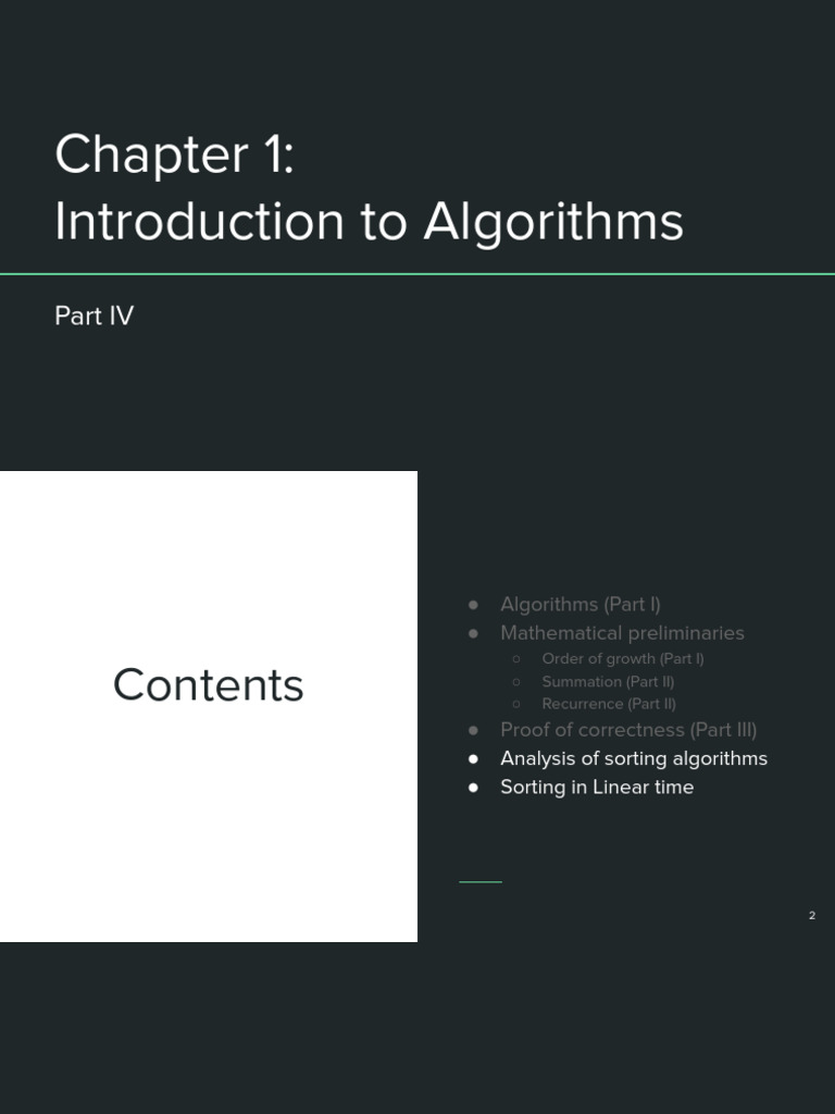 Chapter 14 Analysis Of Sorting Algorithms All Pdf Theoretical Computer Science Algorithms