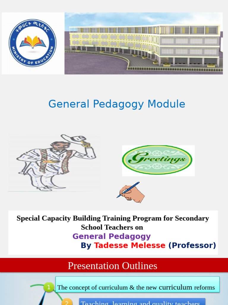 Capacity Building in General Pedagogy | PDF | Constructivism ...