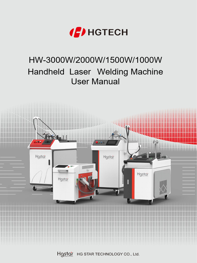 Handheld Laser Welding User Manual | PDF | Welding | Construction