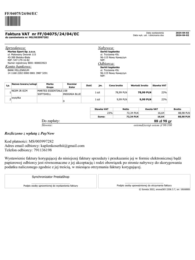 FF 04075 24 04 Ec | PDF