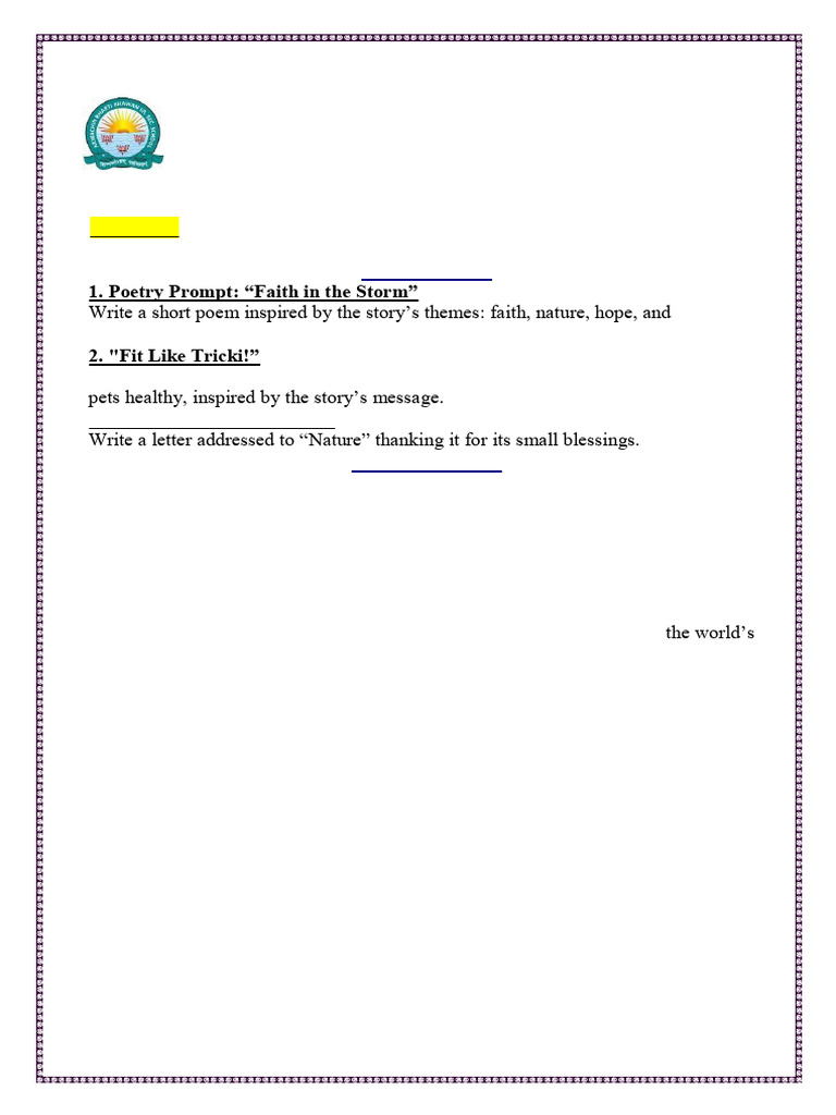 Class X Holiday Homework Assignments | PDF | Artificial Intelligence ...
