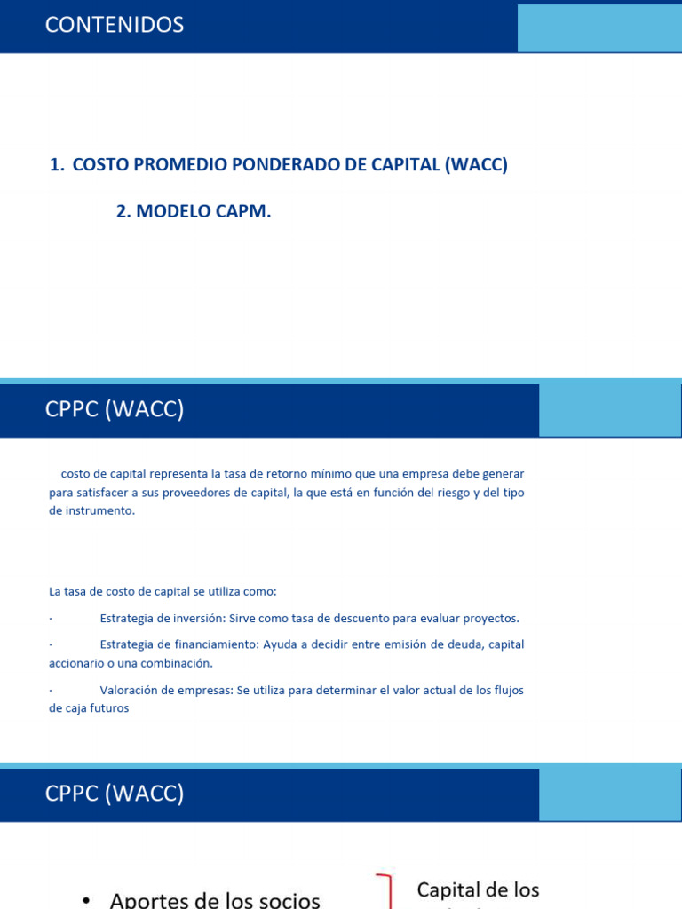 1 El Modelo CAMP | PDF | Modelo de fijación de precios de activos de ...