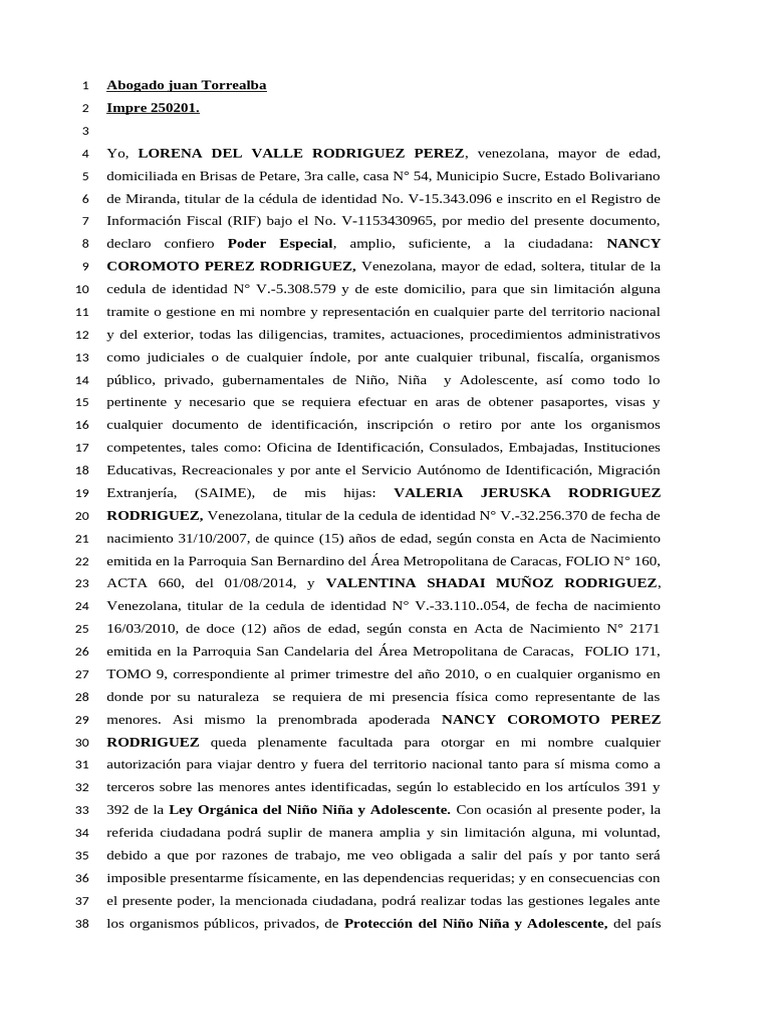 Modelo de Poder General | PDF