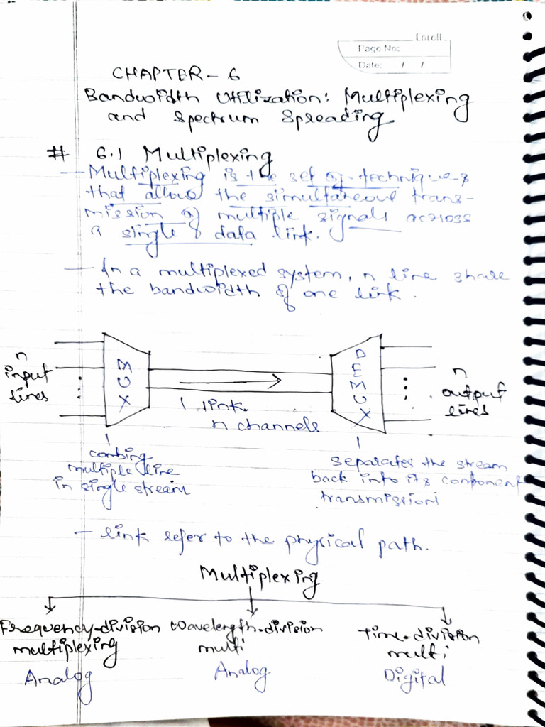 Multiplexing and Guided Media | PDF | Telecommunications | Physical Layer Protocols