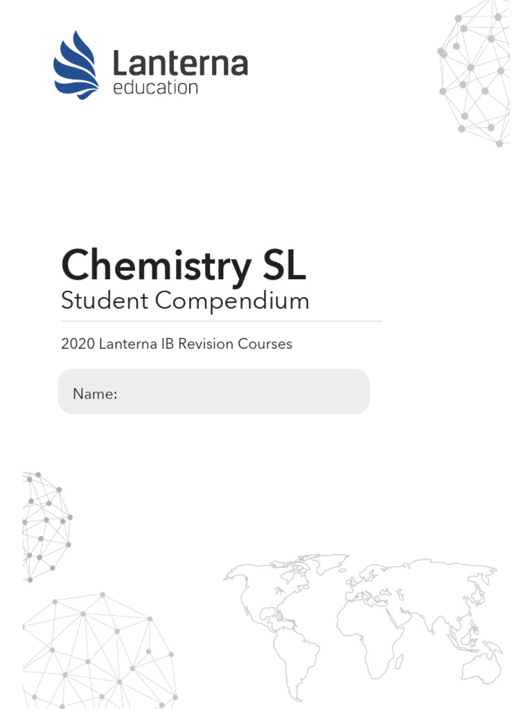 2020 Chemistry SL Compendium - Spring.. | PDF | Thymus