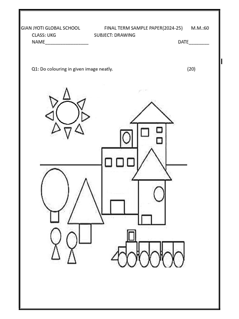Drawing Final Sample Paper | PDF