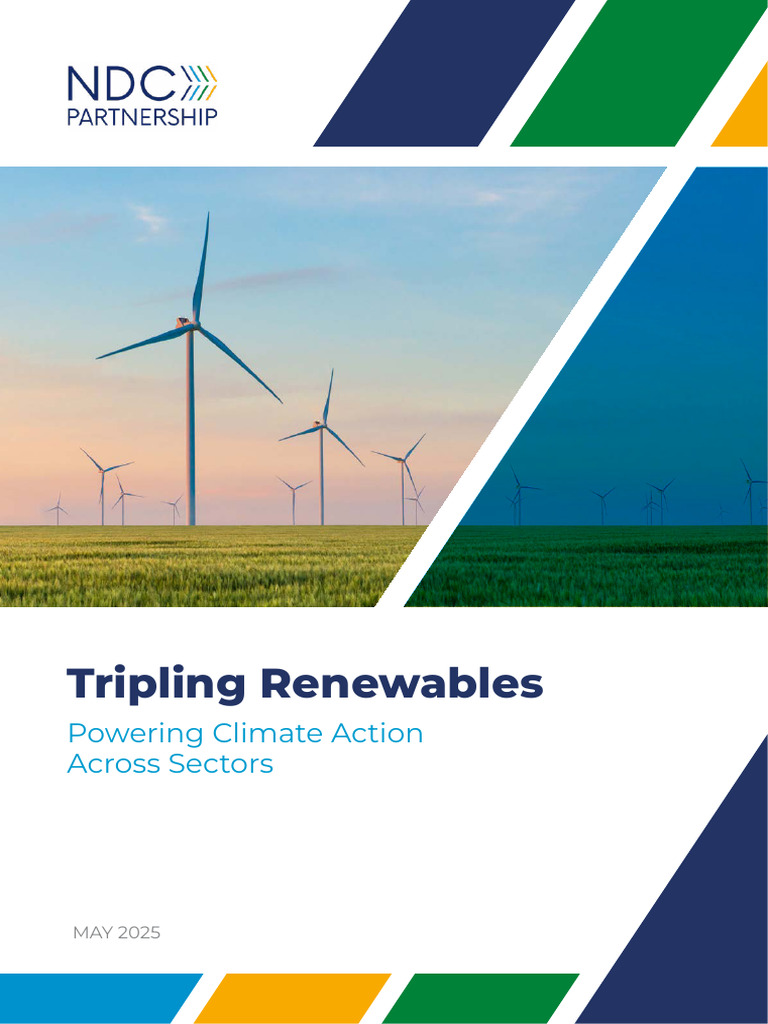Tripling Renewables Powering Climate Action Across Sectors | PDF ...