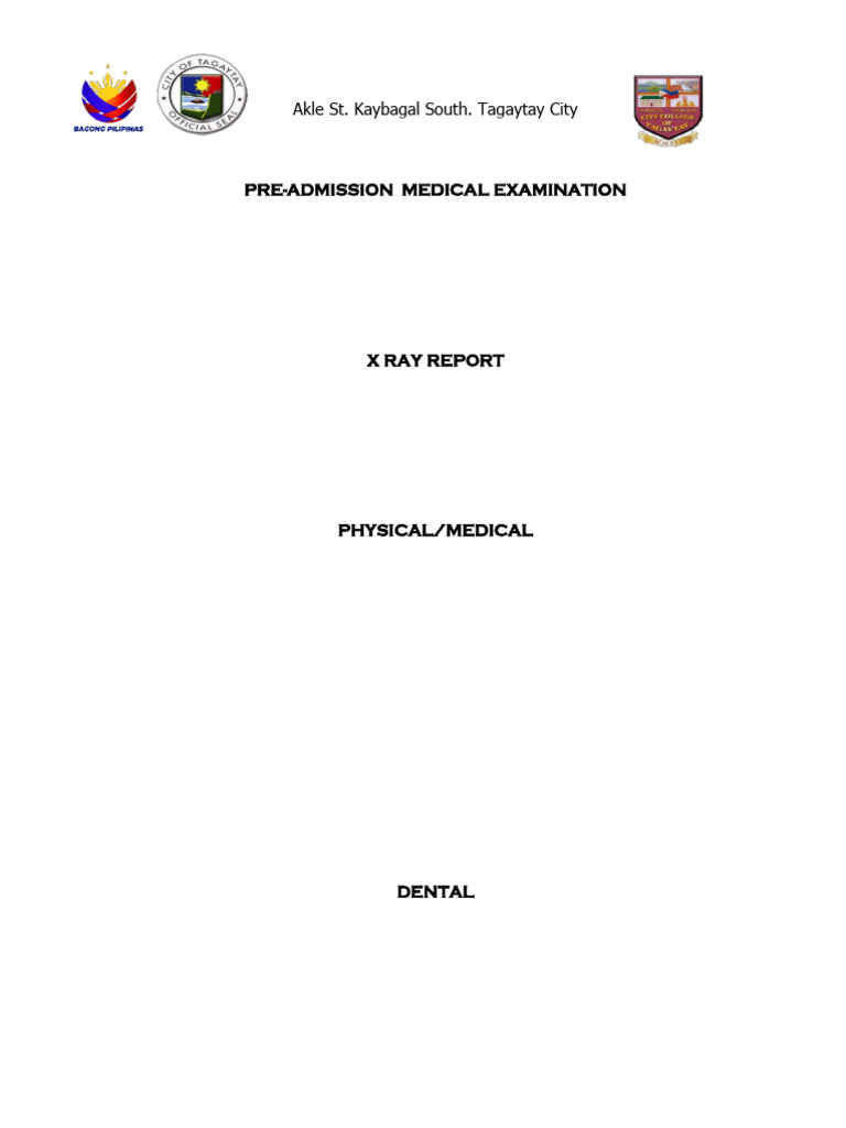 3 A Medical Form | PDF