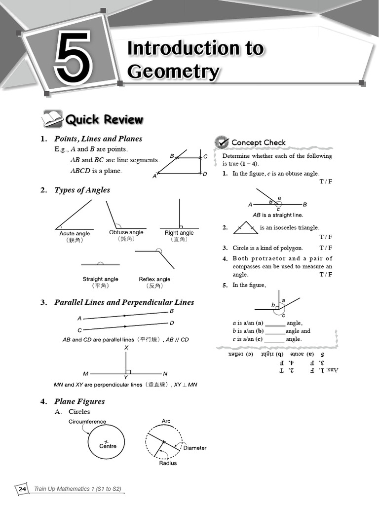 Introduction To Geometry | PDF | Triangle | Rectangle