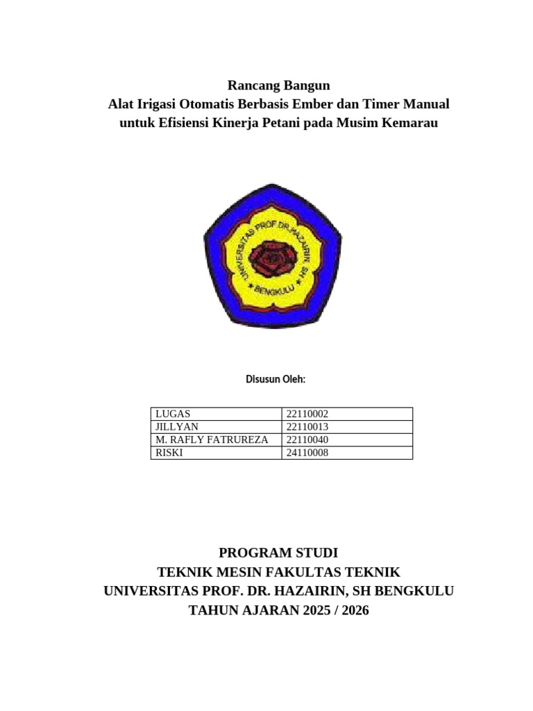 Proposal PKM 1 | PDF