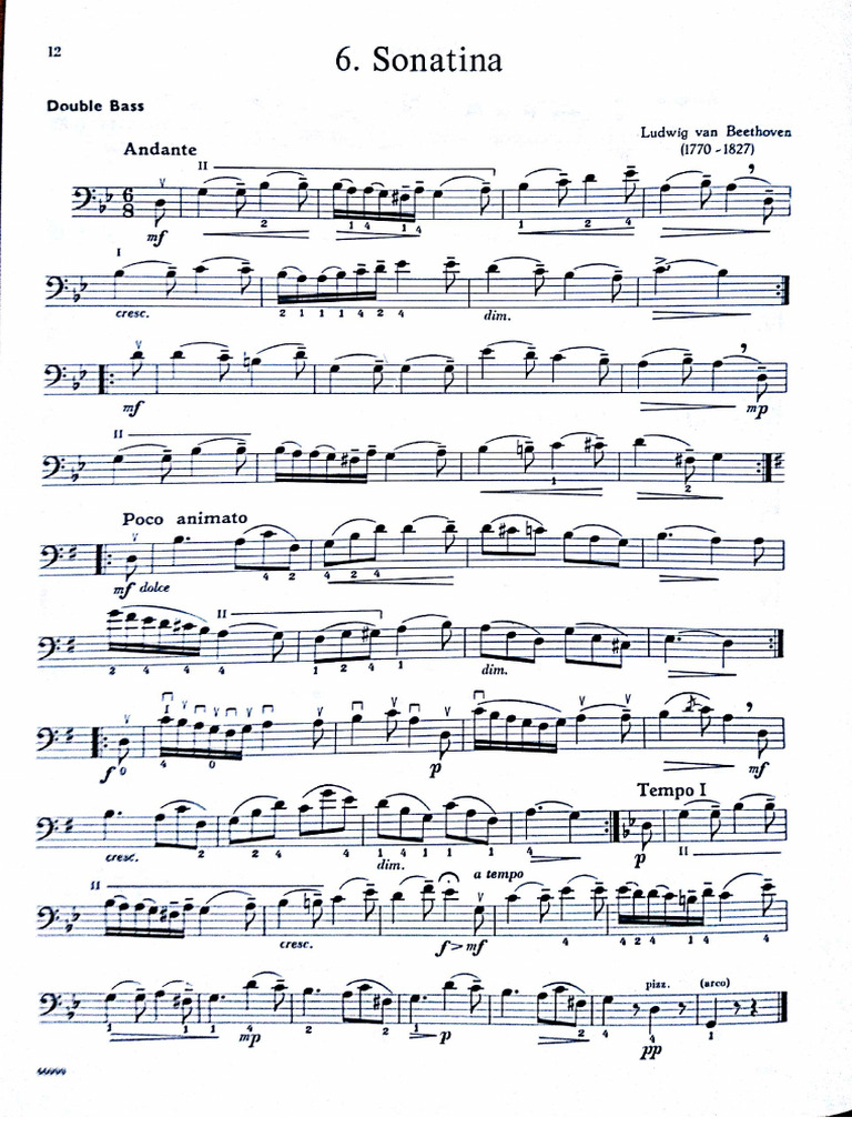 Beethoven - Sonatina | PDF