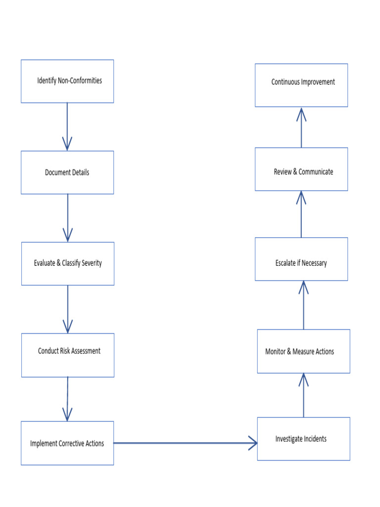 Non Conformity Management Process Flow | PDF