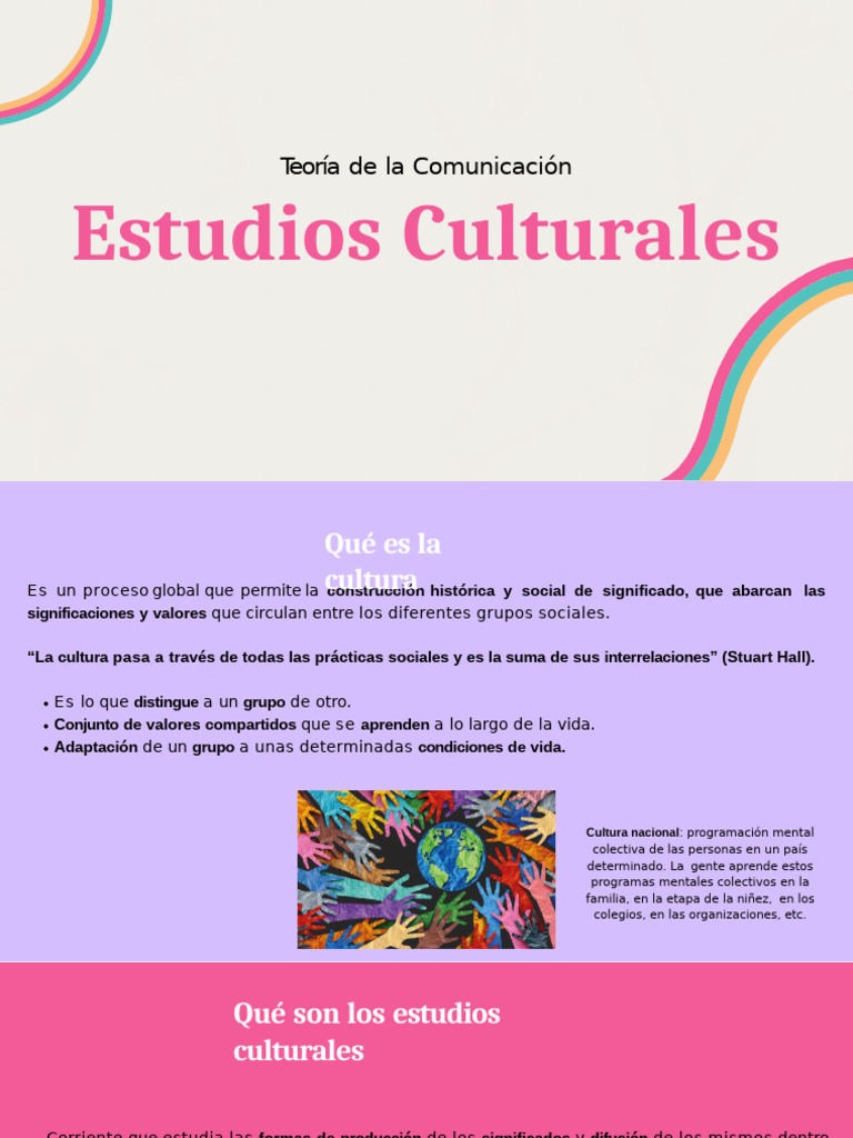 Estudios Culturales y Comunicación | PDF | Estudios culturales | Sociedad