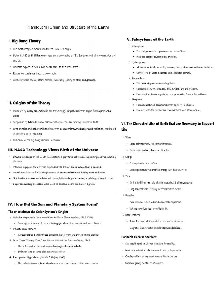 3rd Q Earth Science Reviewer (2) | PDF