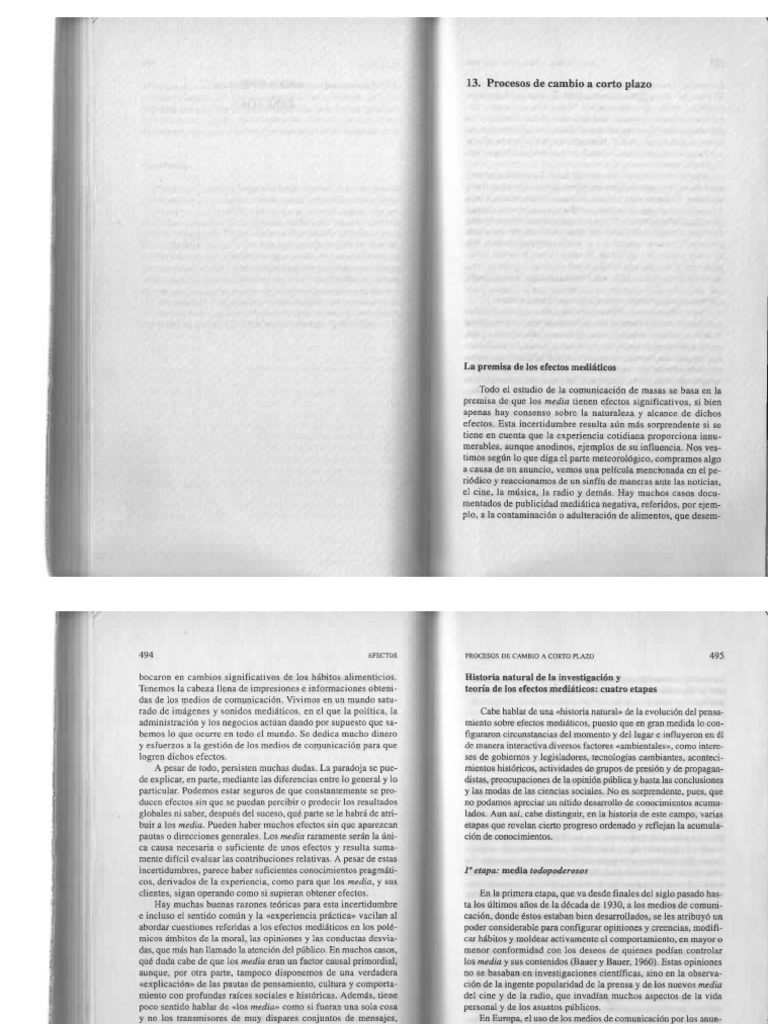 Mcquail Texto 2 Teoría | PDF