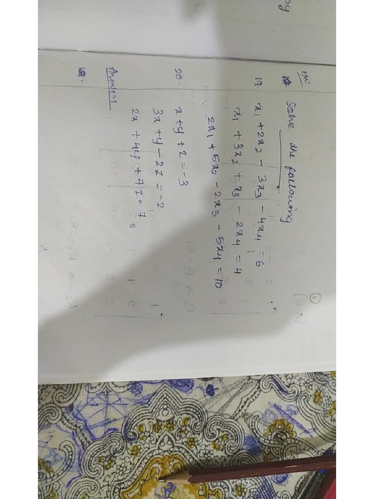 4-1-21 Maths Note | PDF