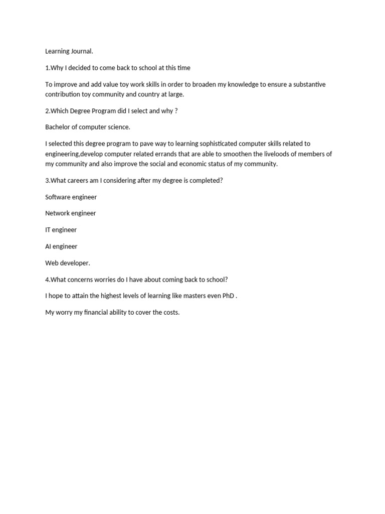 Learning Journa-WPS Office | PDF