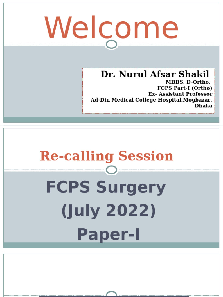 BCPS July'22 Surgery Paper 1 2nd Half | PDF | Breast | Mastectomy