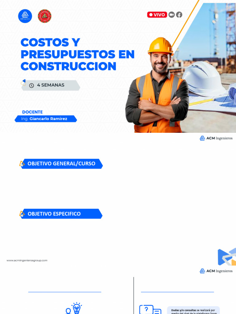 Sesion 3 - Conceptos Generales de Costos | PDF | Costo | Presupuesto