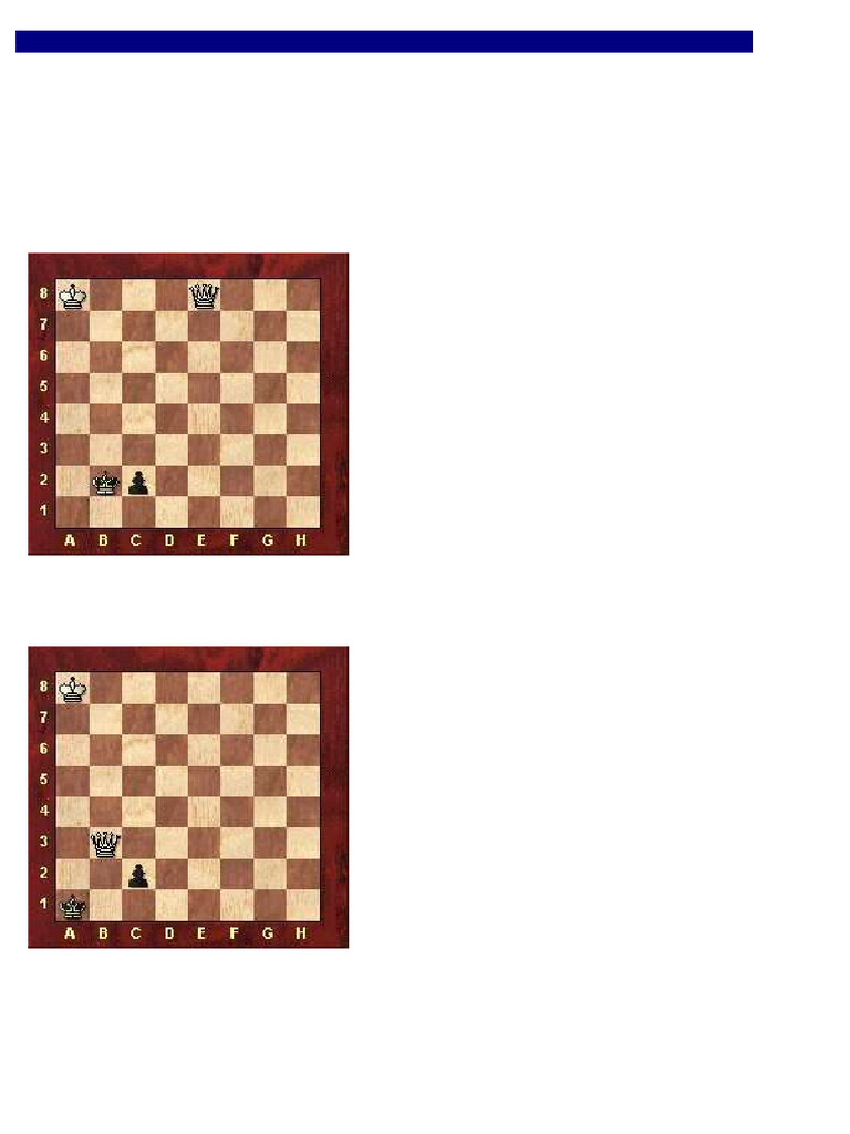 14 - Dama Contra Peon Alfil | PDF