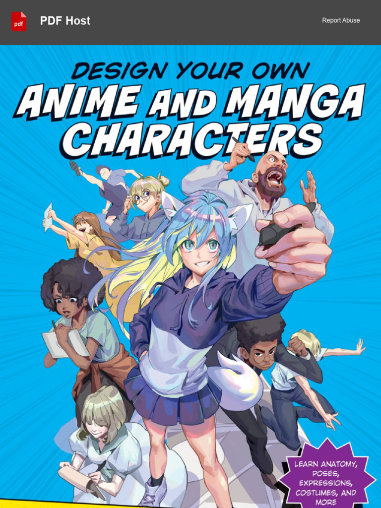 Design Your Own - ANIME AND MANGA CHARACTERS | PDF
