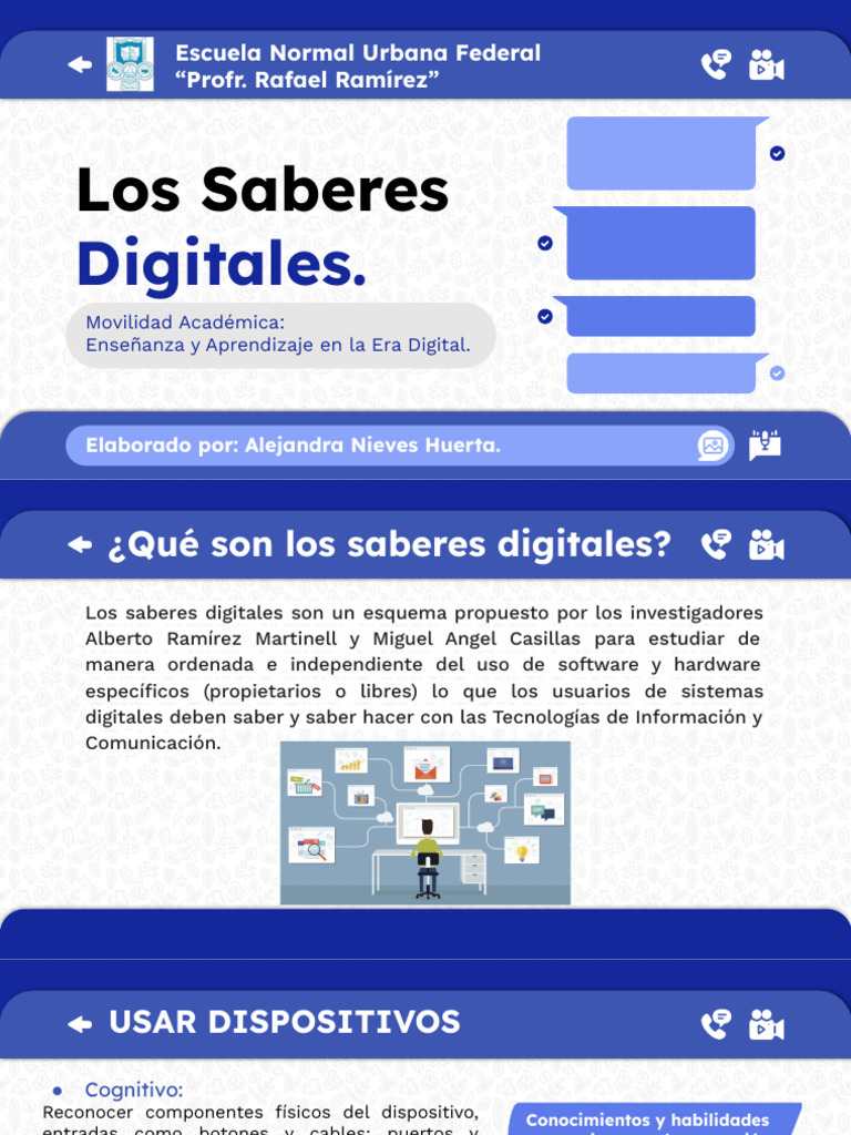 Saberes digitales | PDF | Archivo de computadora | Multimedia