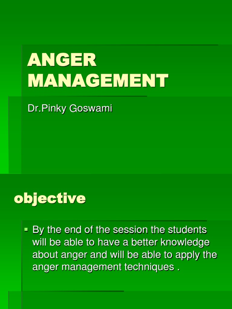 305acppt Anger Management | PDF | Anger | Emotions