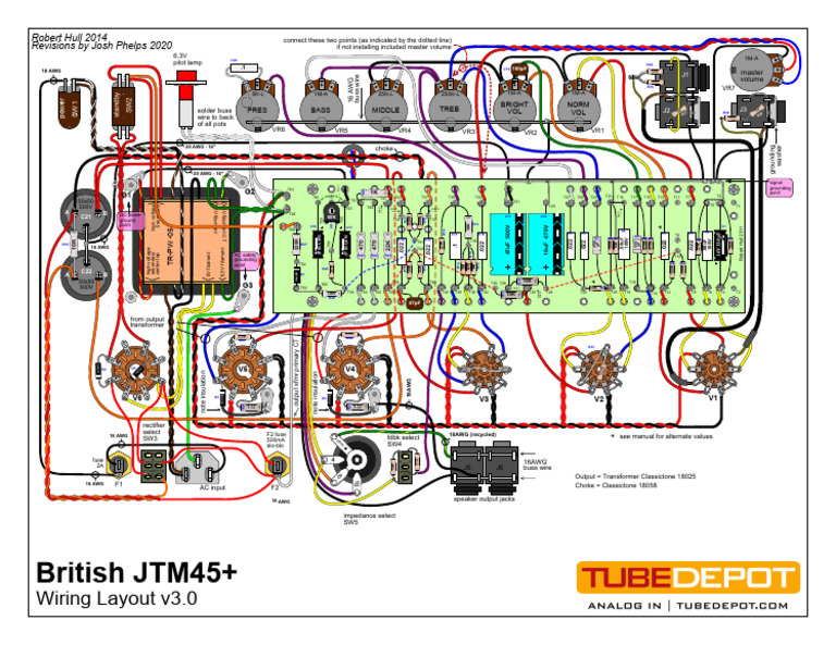 JTM45+ Wiring Layout Guide | PDF