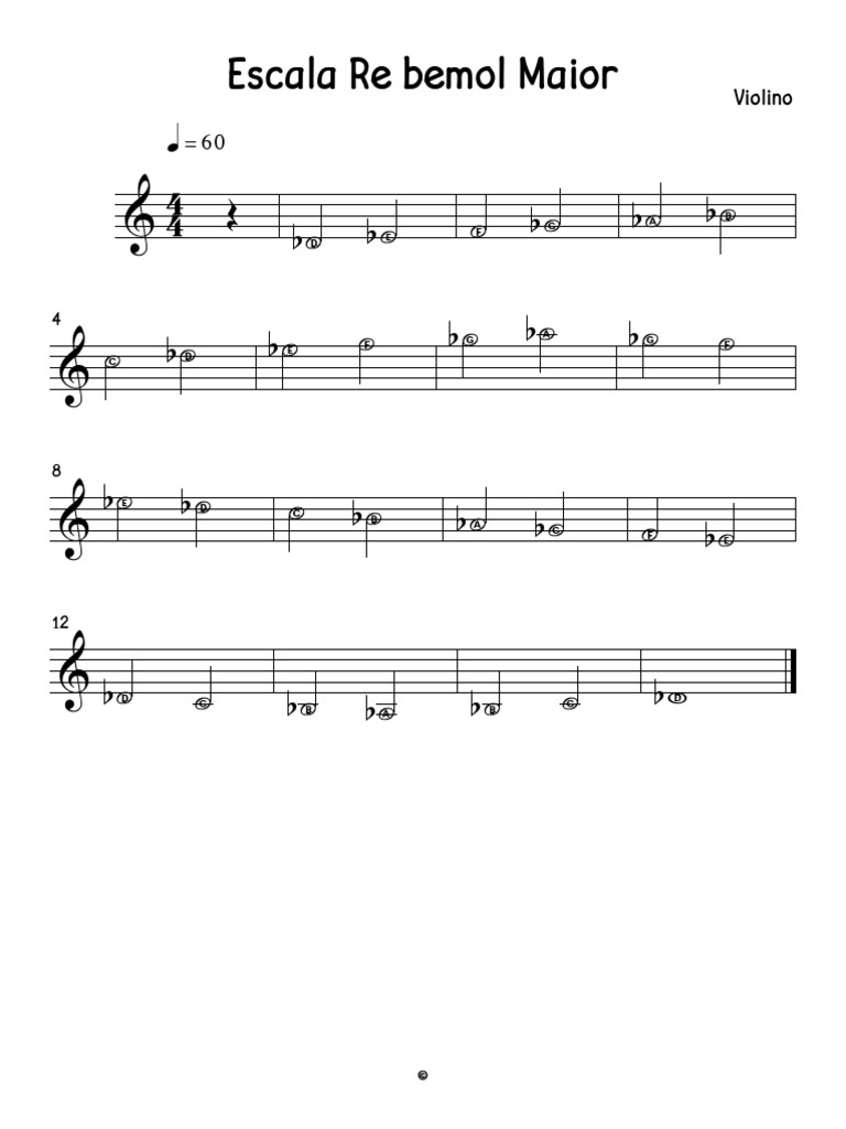 Ré Bemol Maior | PDF