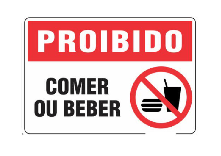 Proibido Comer e Beber | PDF