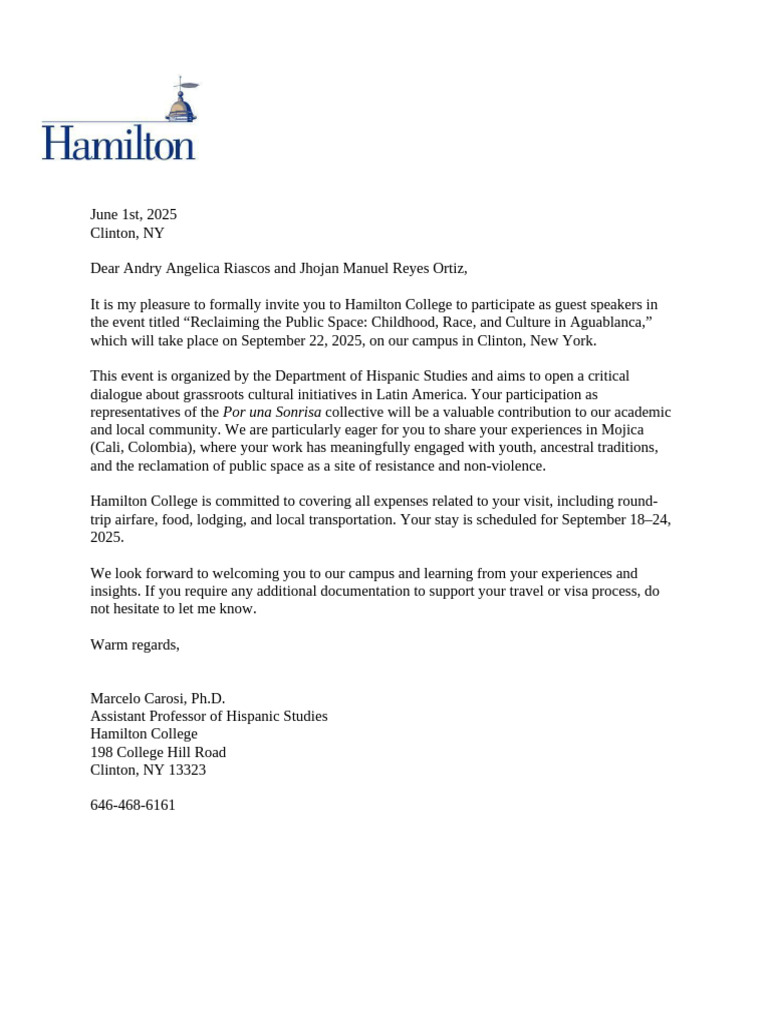 B1 Expedite Visa Appointment Request Letter Template | PDF