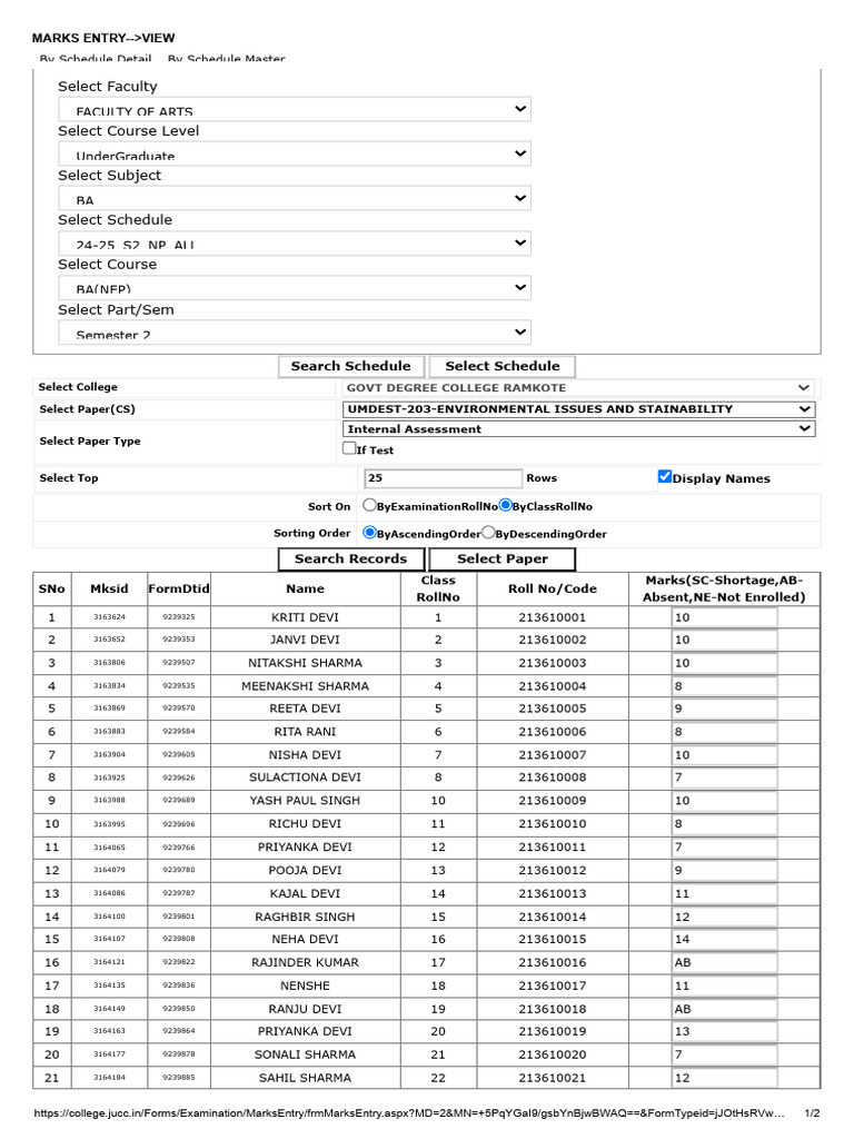 Sakshi Maam EVS | PDF