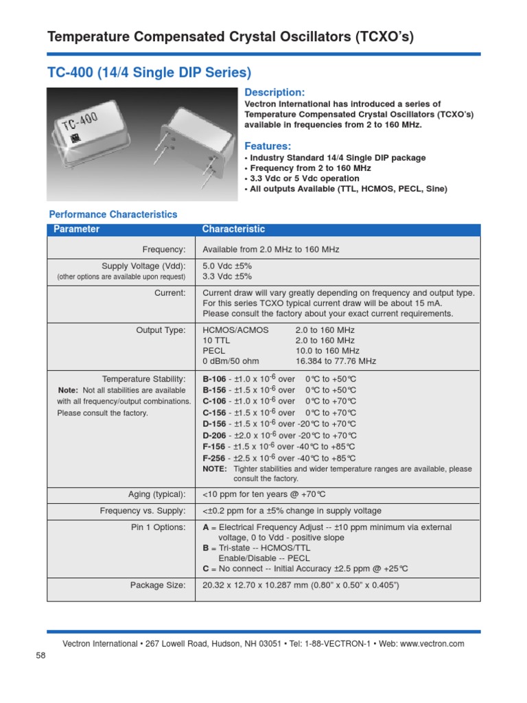 tc400 Cristal | PDF | Electrical Circuits | Electronic Circuits