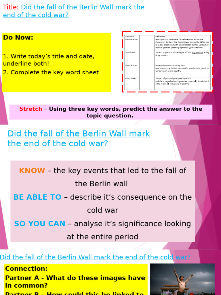L10 - Fall of the Berlin Wall | PDF | Cold War | Berlin Wall