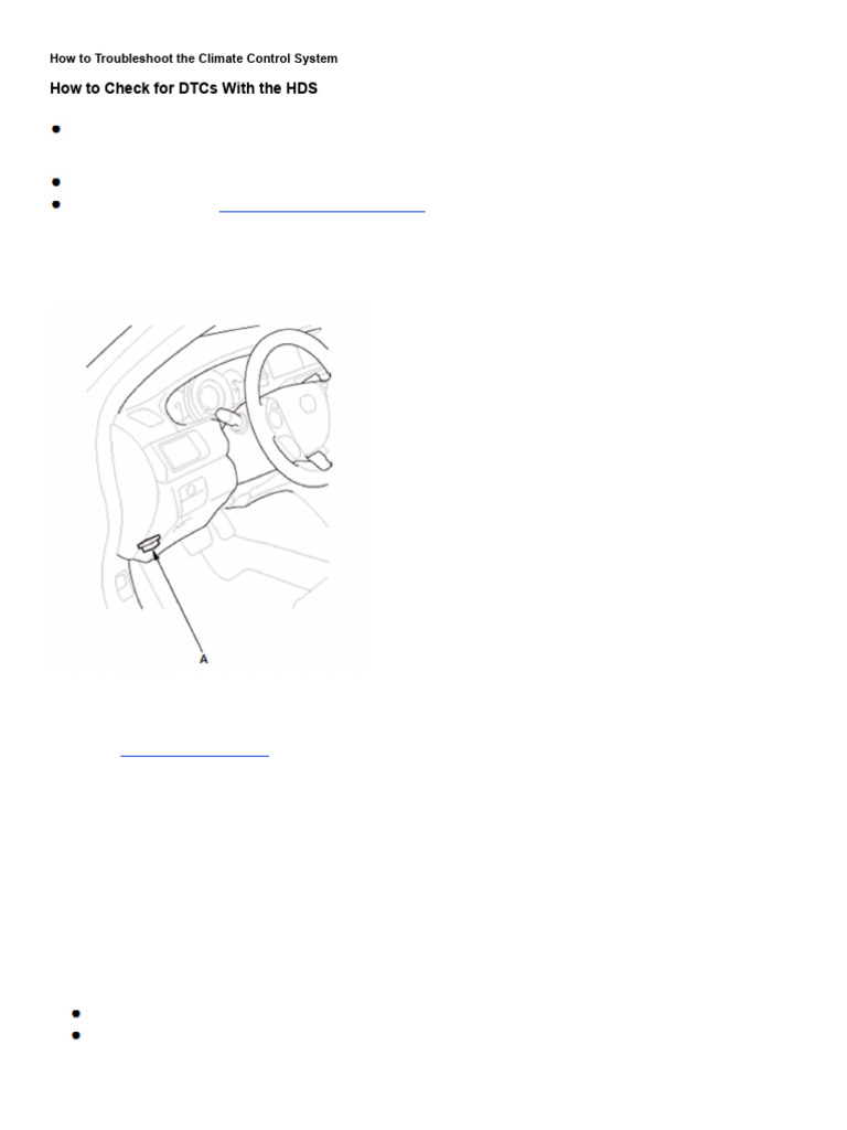 Honda Climate Control DTC Troubleshooting | PDF | Fahrenheit ...