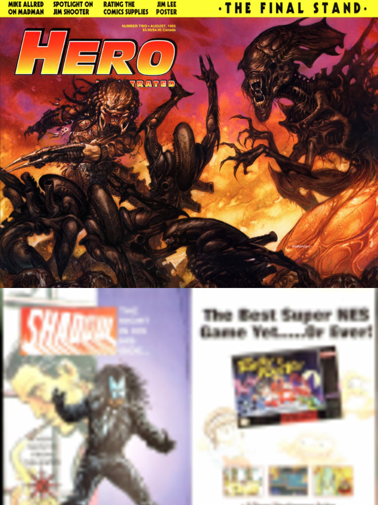Hero Illustrated 002 (1993) c2c (Aug. 1993) (A-Team-Dcp) | PDF | Batman | Comics