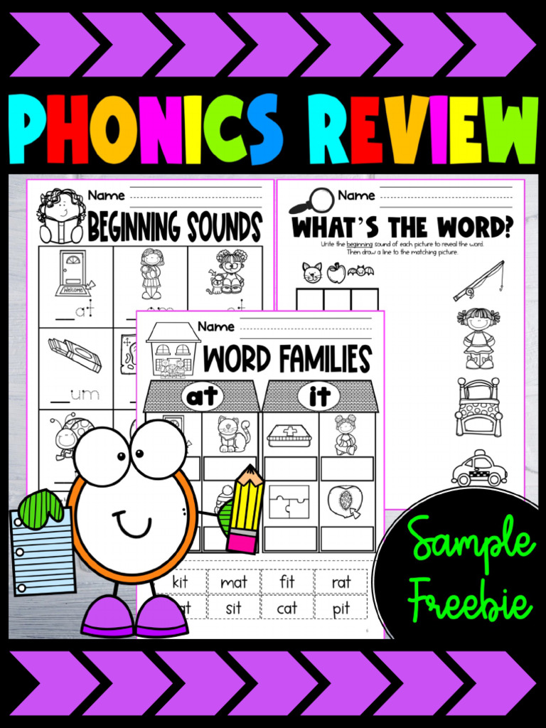 CVCWordsMixedShortVowelsWorksheetsPhonicsReviewFREE 1 | PDF | Reading ...