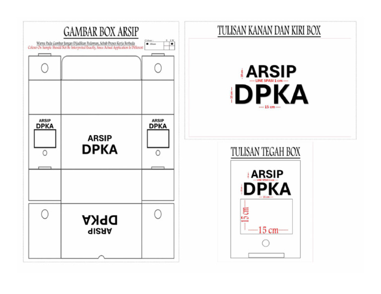 Boks Pengolahan Arsip 2024 | PDF