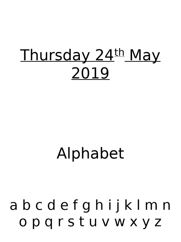 Lesson Presentation Cursive Alphabet | PDF
