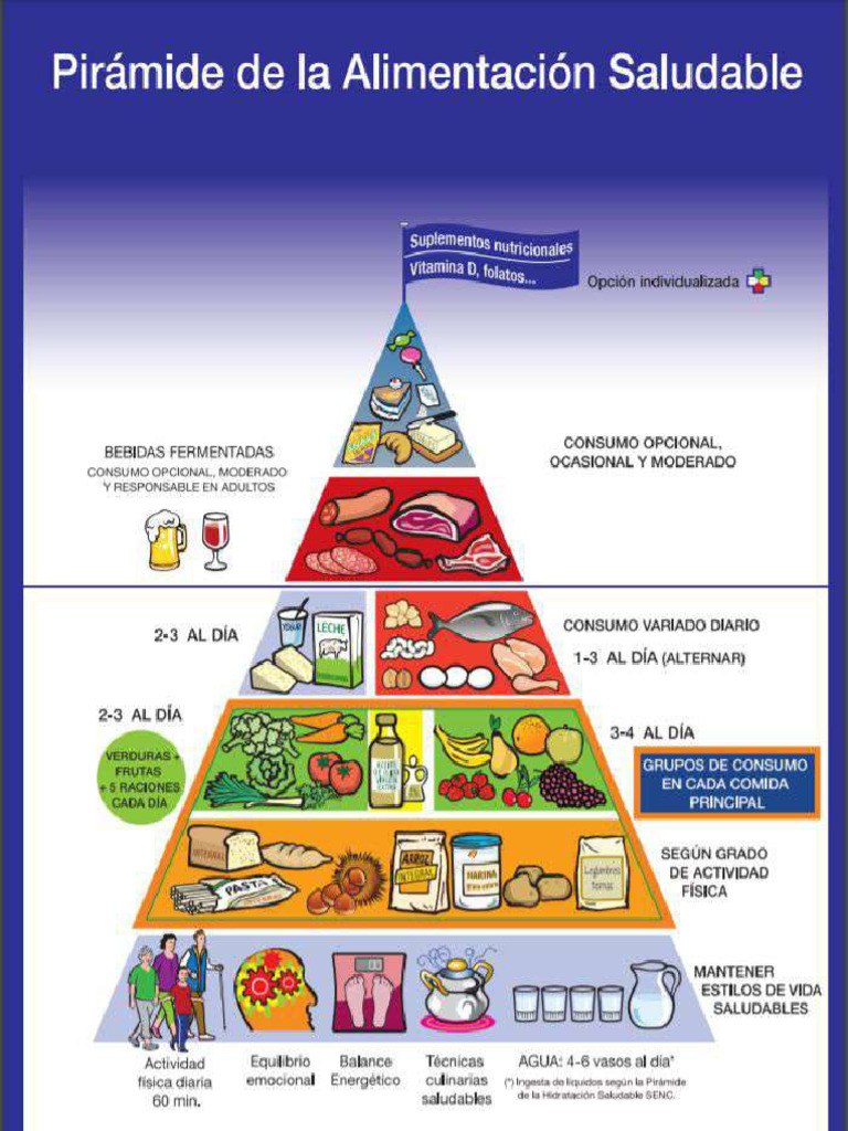 Piramide Nutricional SENC | PDF