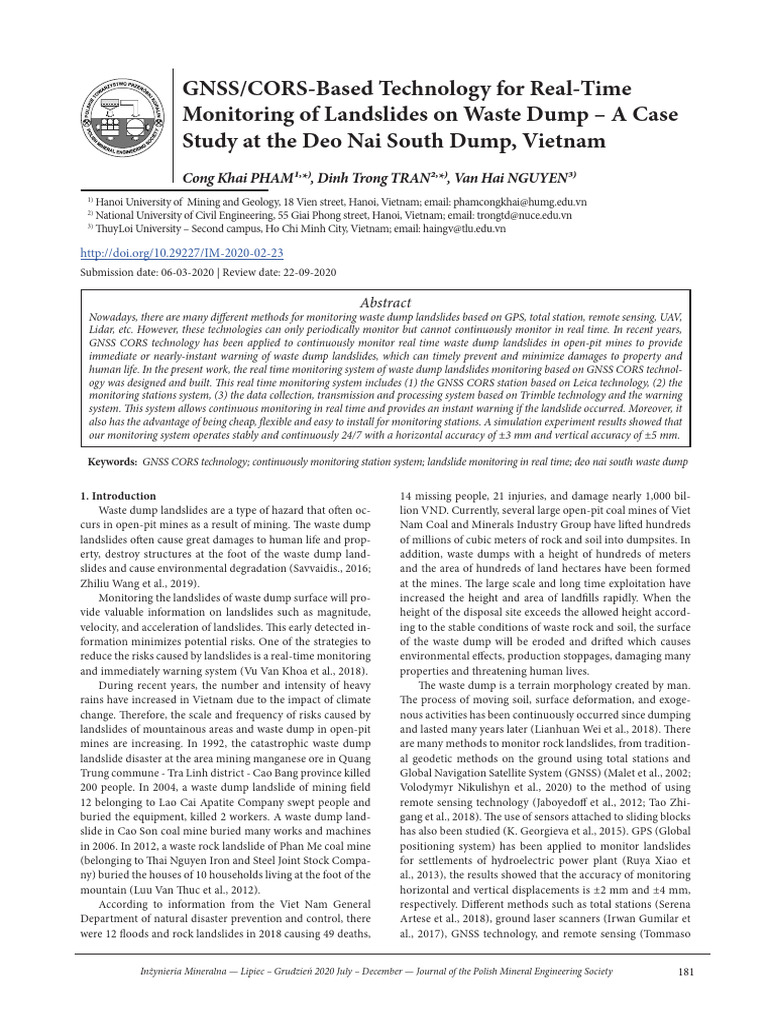 GNSS CORS Based Technology For Real | PDF | Computer Network | Arduino